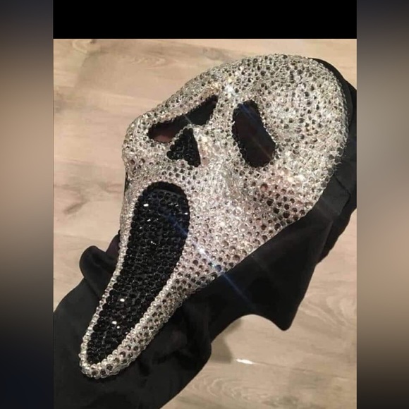 Accessories | Scream Rhinestone Mask | Poshmark